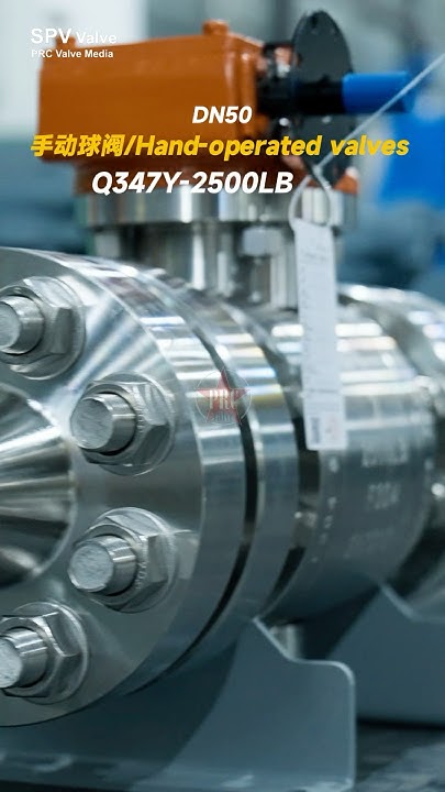 Q347Y-2500LB Manual Ball Valve - SPV Valve #valve - YouTube