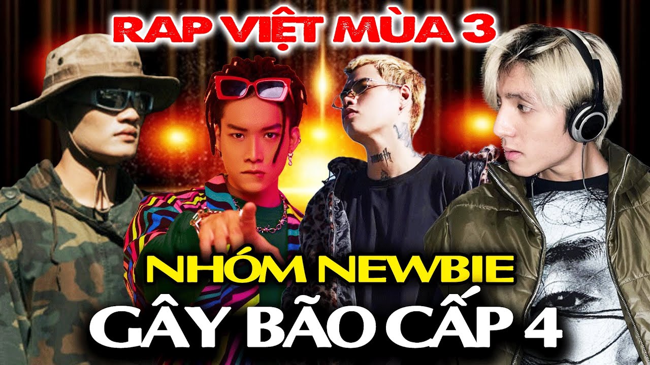 Nhóm newbie "gây bão" cho Rap Việt Mùa 3 | Rapper Lil Mikey, Mikelodic, DABLO, YU - YouTube