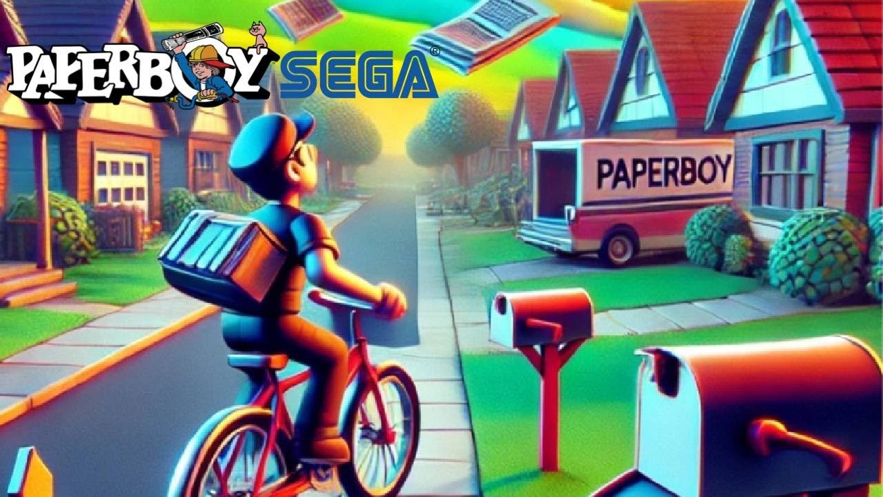 PaperBoy Review - Sega Master System Classic Revisited!! - YouTube