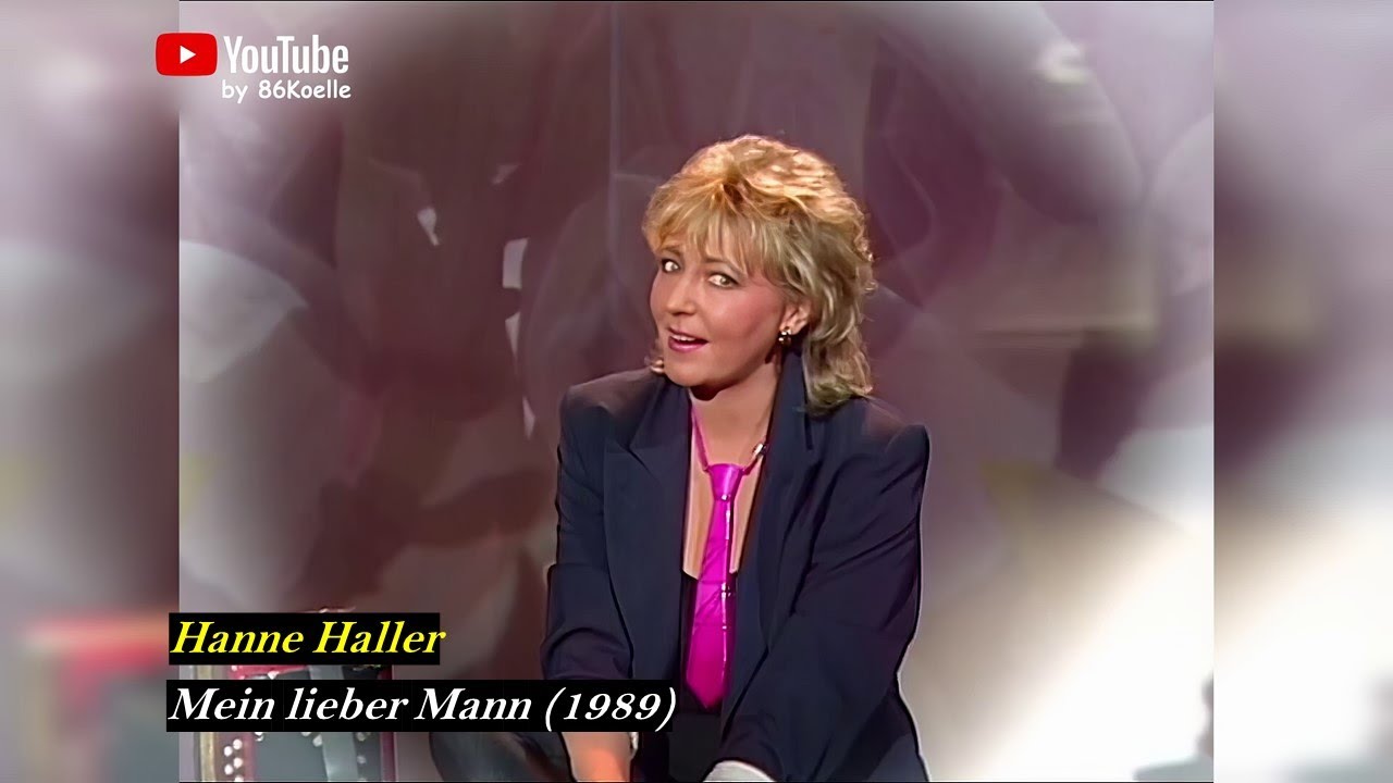 Hanne Haller - Mein lieber Mann (1989) Musik Video HD - YouTube