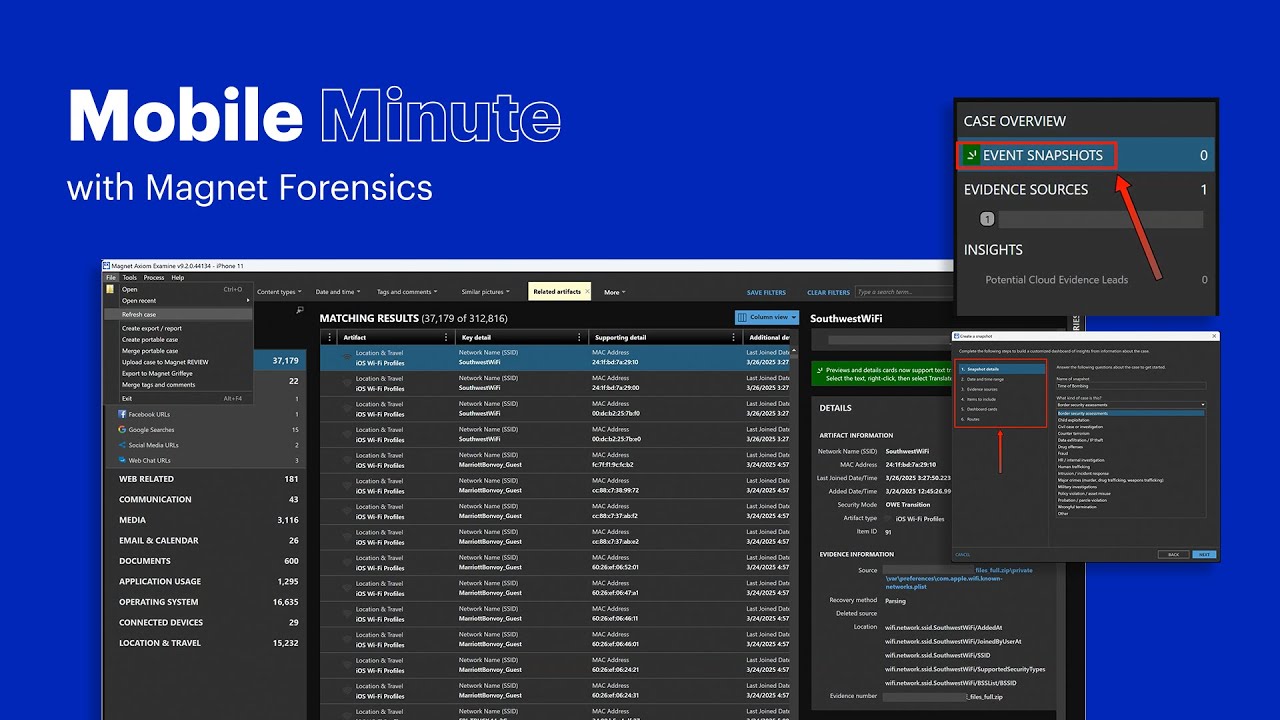 Mobile Minute Episode 10: Focus your investigations with Event ...