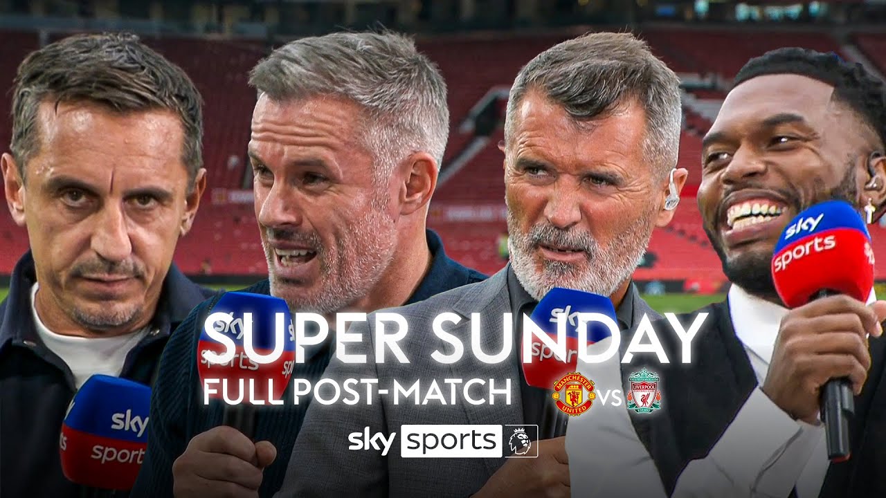 FULL Super Sunday post-match analysis & debate | Man United 0-3 ...