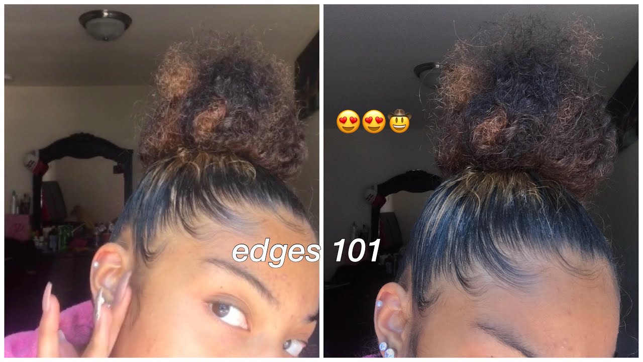 Baby hair/ edge tutorial 🌊 | Ana’s curls - YouTube