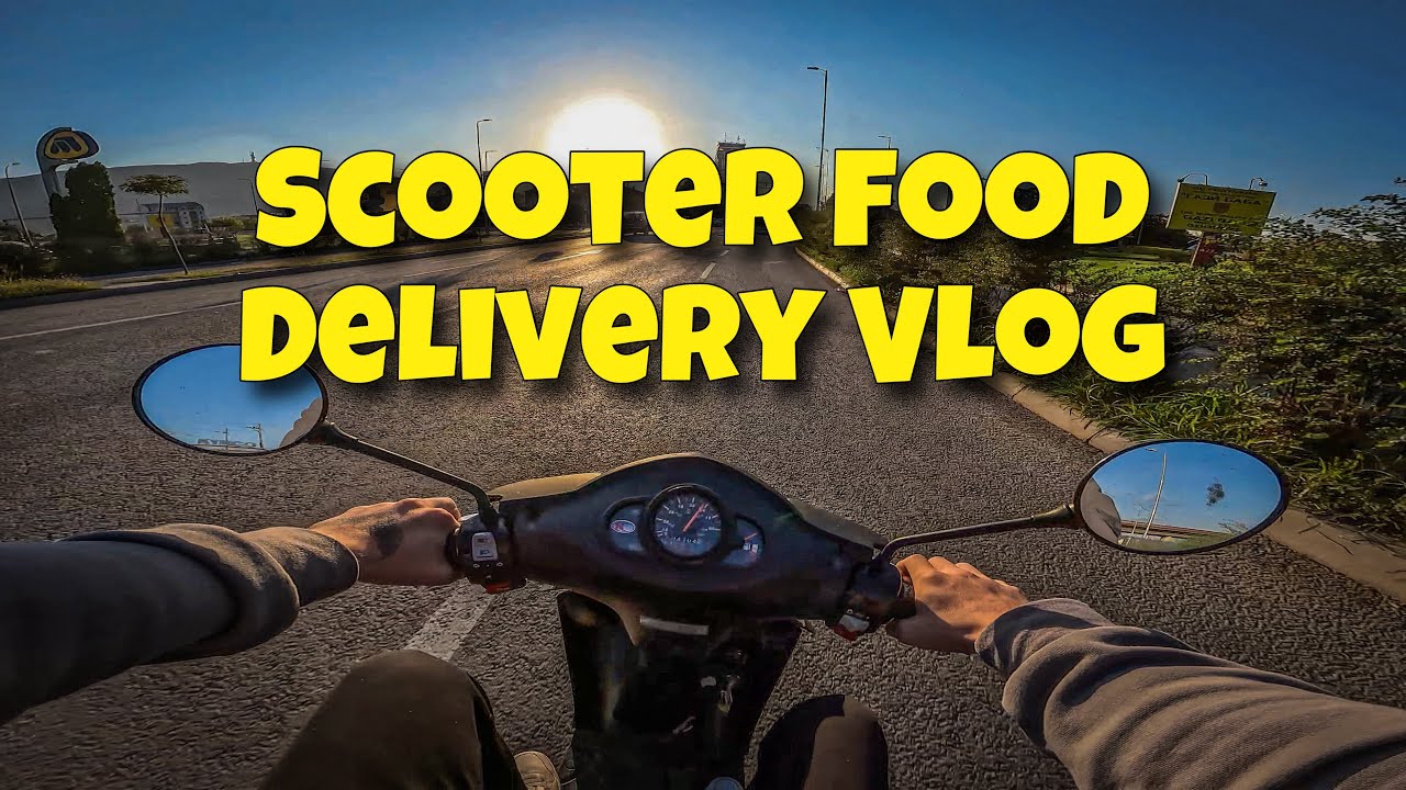 A Day in the Life as a Food Delivery Driver - YouTube