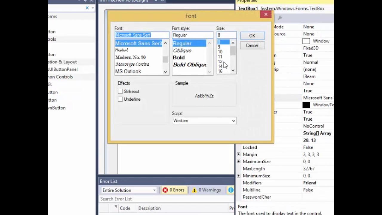 ListBox ListView TreeView 02 - YouTube