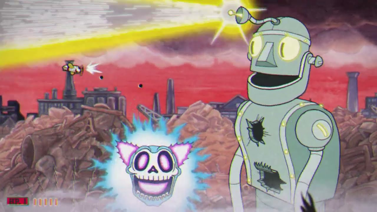 Cuphead How To Defeat DR Khal's Robot 🤖 - YouTube