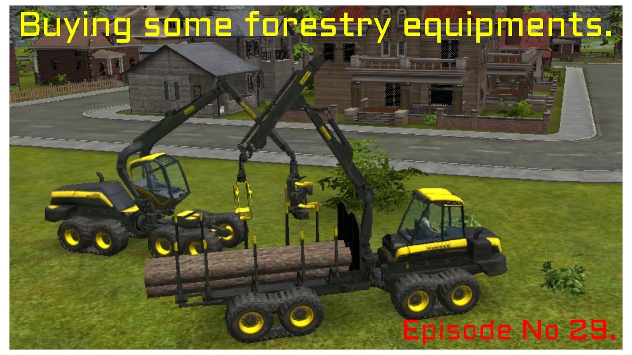 Buying some Forestry Equipment | Farming Simulator 16 | Episode No 29 ...