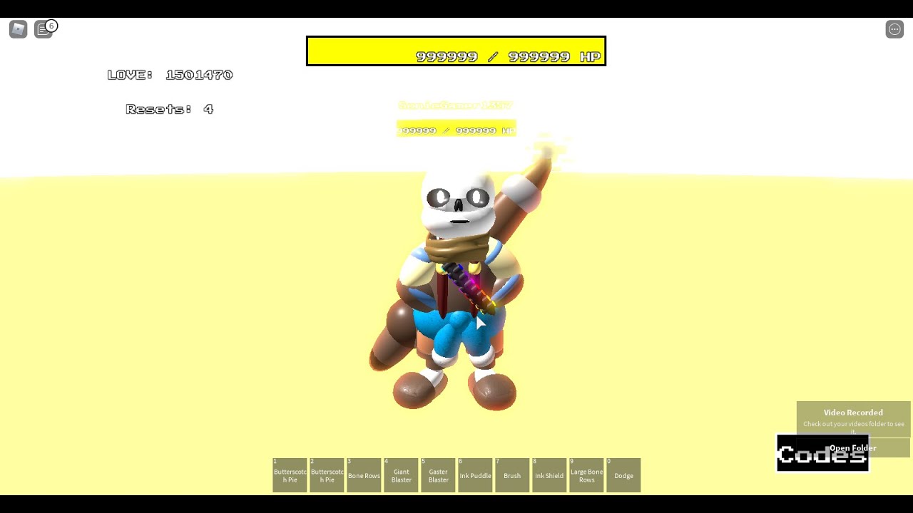 Showcase of UnderVerse Ink, AKA The Most OP character in Sans ...