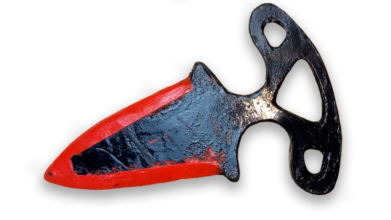 How to make Shadow Daggers From Cardboard - Paper Knife - YouTube