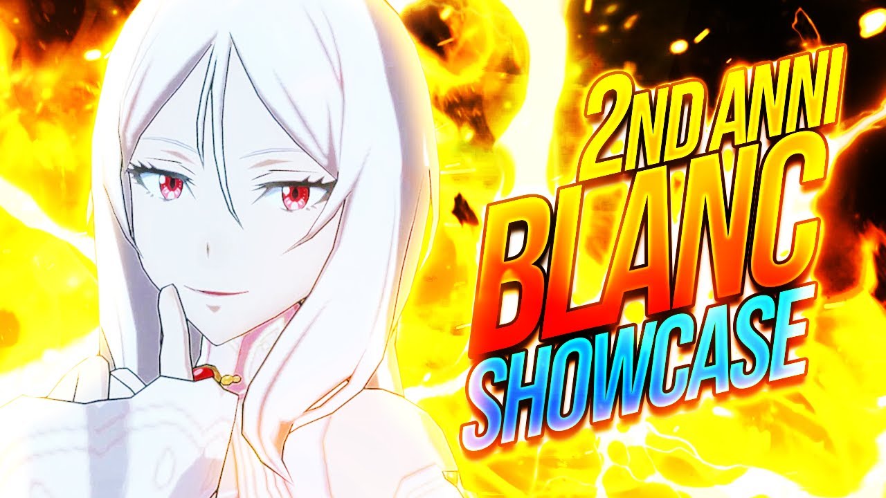 MAXIMUM DAMAGE AND ORB SUPPORT! NEW 2ND ANNI EX BLANC SHOWCASE! (Slime ...