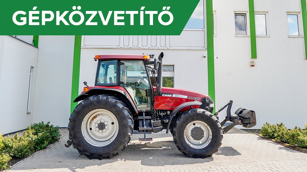 Case IH MXM 155 traktor | GÉPKÖZVETÍTŐ | 01 - YouTube