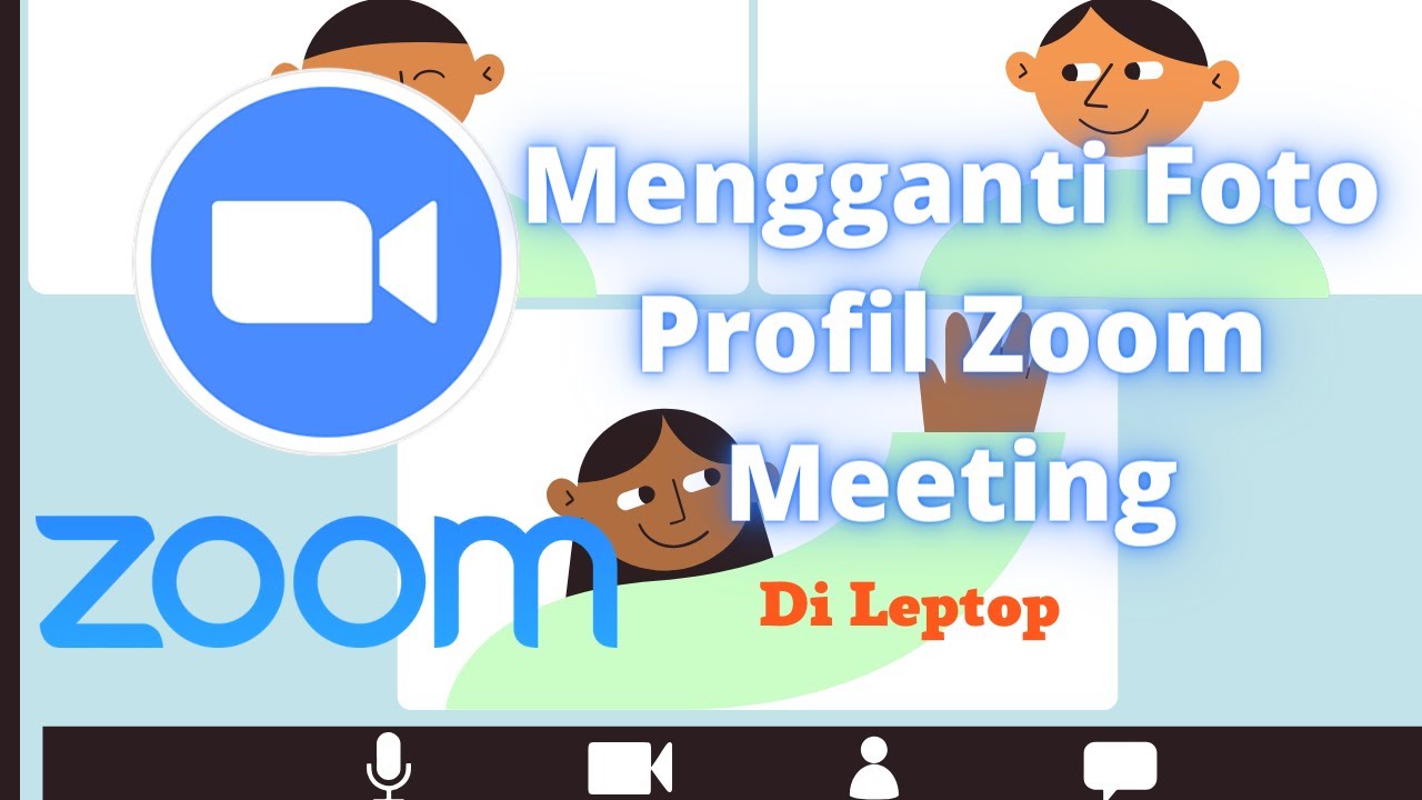Cara Merubah Foto Profil Zoom agar tampak foto || Mengganti Foto Profil ...