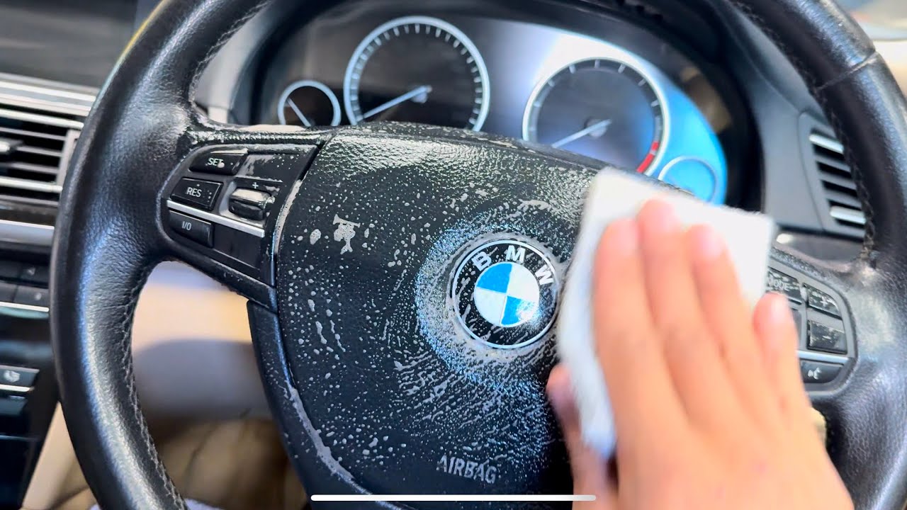 Deep Cleaning Of BMW #BMW - YouTube