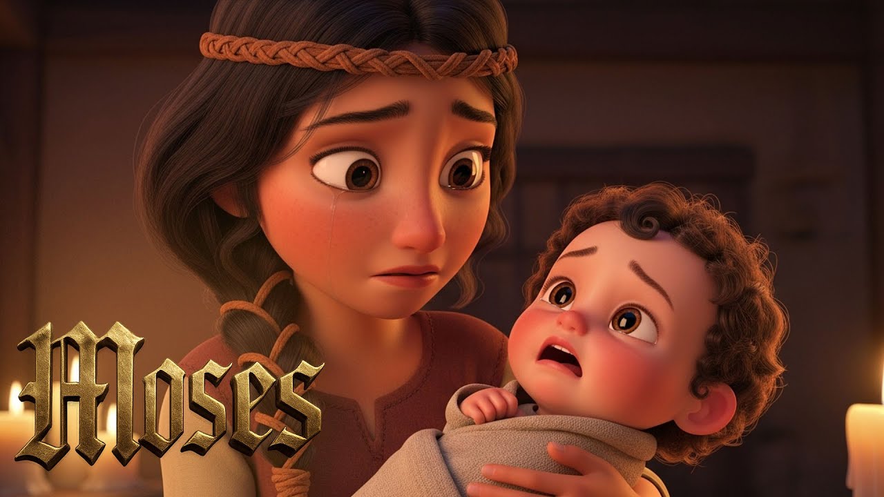 The Story of Moses Part 1| Bible story | AI animation - YouTube