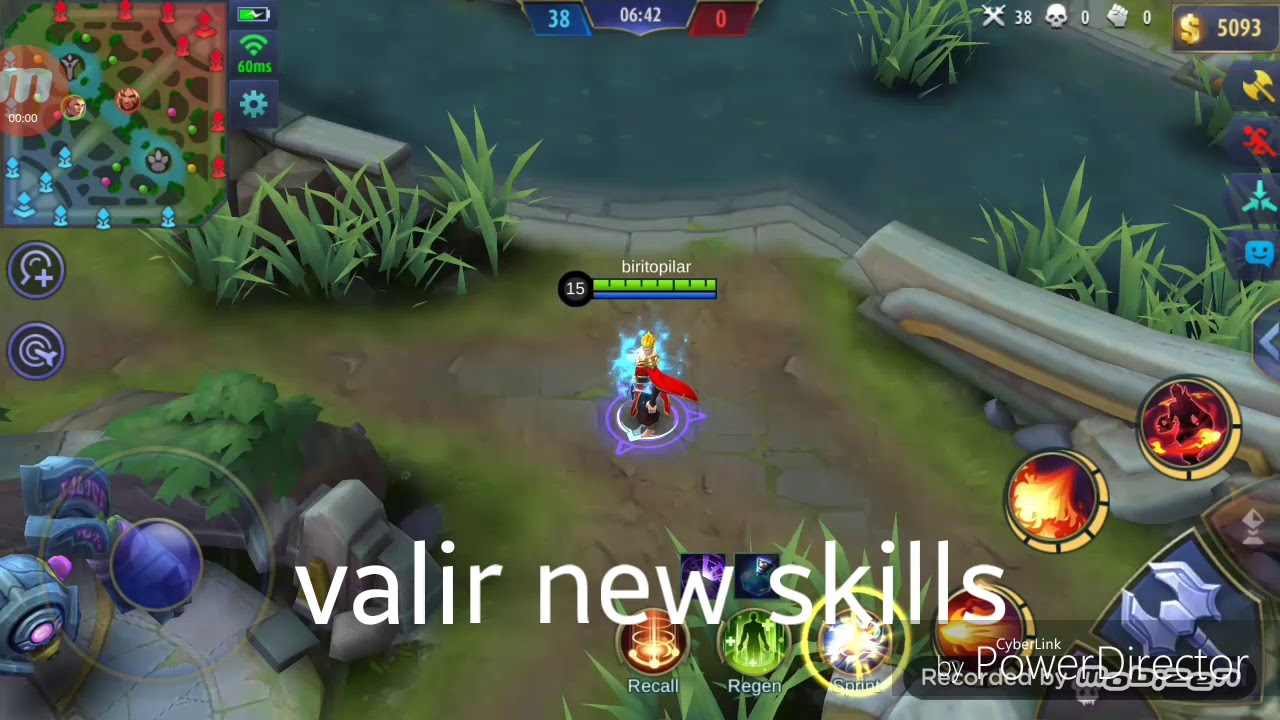 Valir new skill (giveaway on October) - YouTube