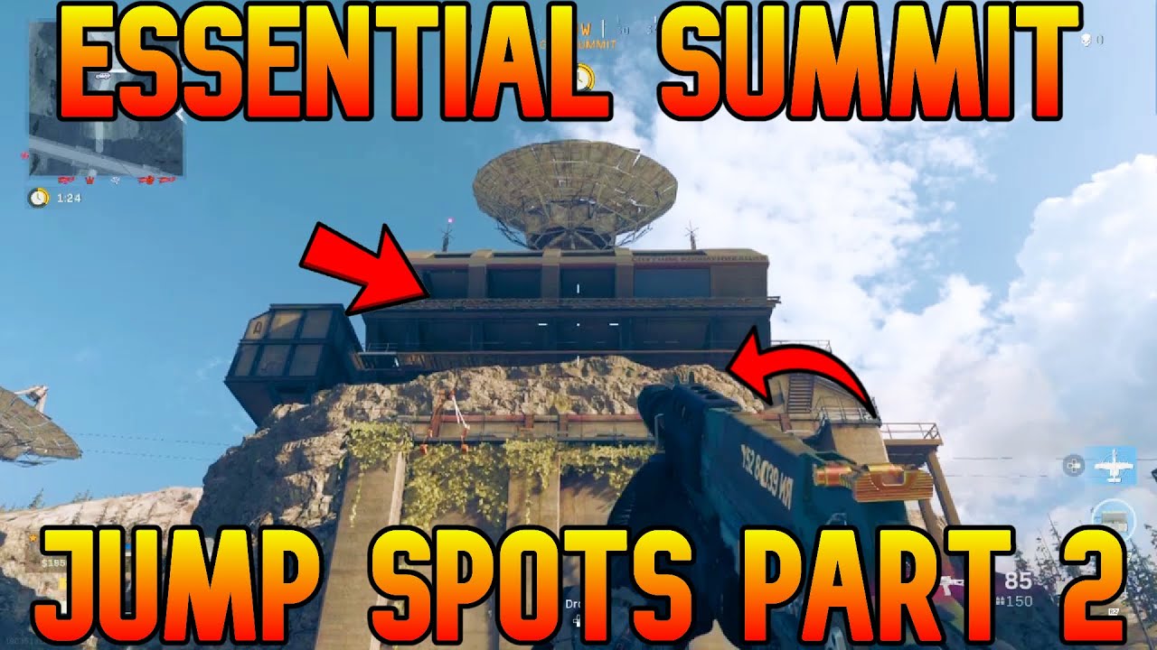 NEW WARZONE 1984 SUMMIT JUMP SPOTS, OUTPLAY ROUTES & PARKOUR PART 2 ...