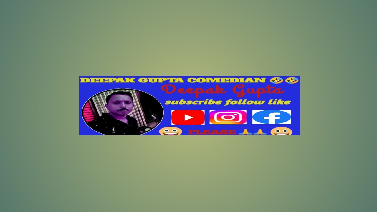 Deepak Gupta comedian live stream - YouTube