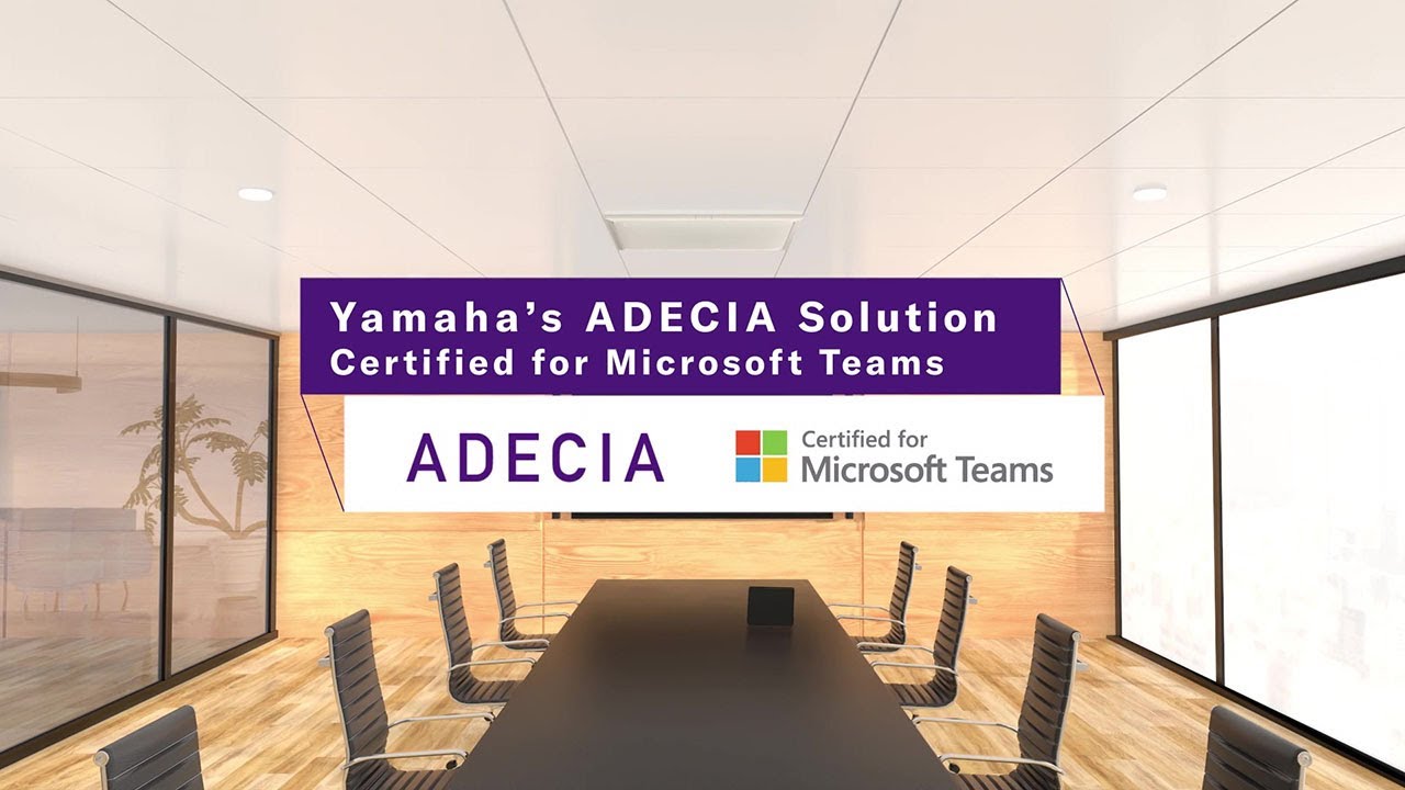 ADECIA Solutions Certified for Microsoft Teams - YouTube