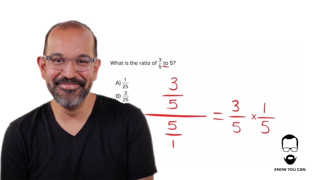 INTRO TO RATIOS FOR THE PSAT, SAT, & ACT!!! - YouTube