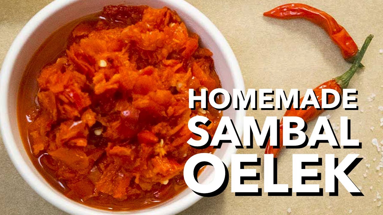 Homemade Sambal Oelek - YouTube
