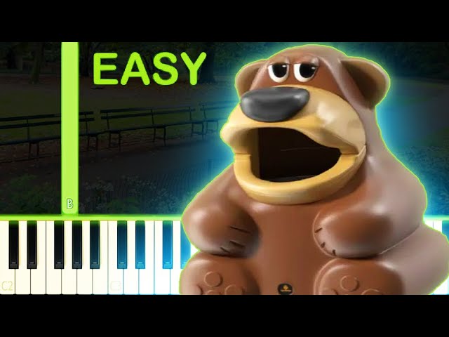 Freddy Fazbear ur ur ur ur - EASY Piano Tutorial Chords - Chordify