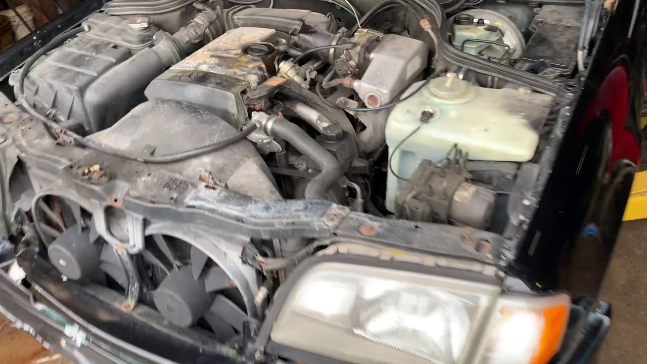 1996 Mercedes-Benz C220 engine stock number 20GA026 - YouTube