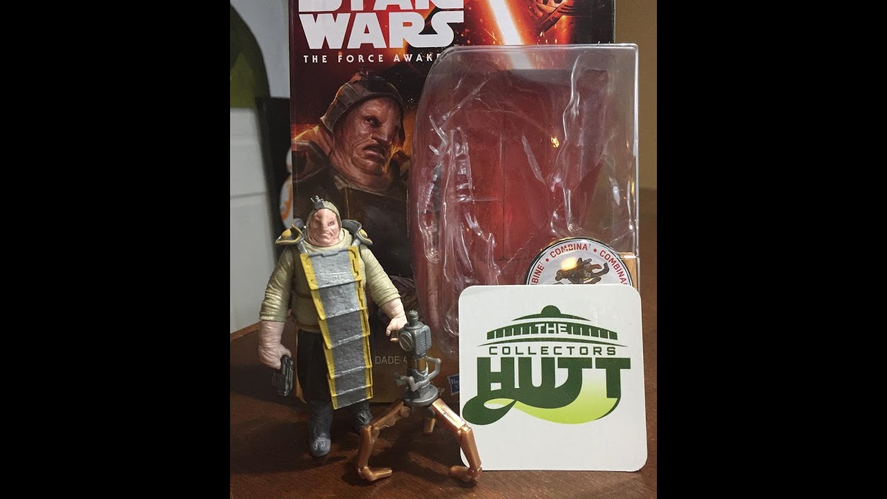 Star Wars The Force Awakens Unkar Plutt 3.75 Action Figure Review - YouTube