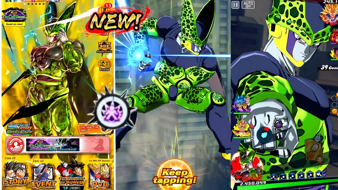 New Ultra Perfect Cell Tap Mechanic, Unique Gauge All Unseen Animation ...