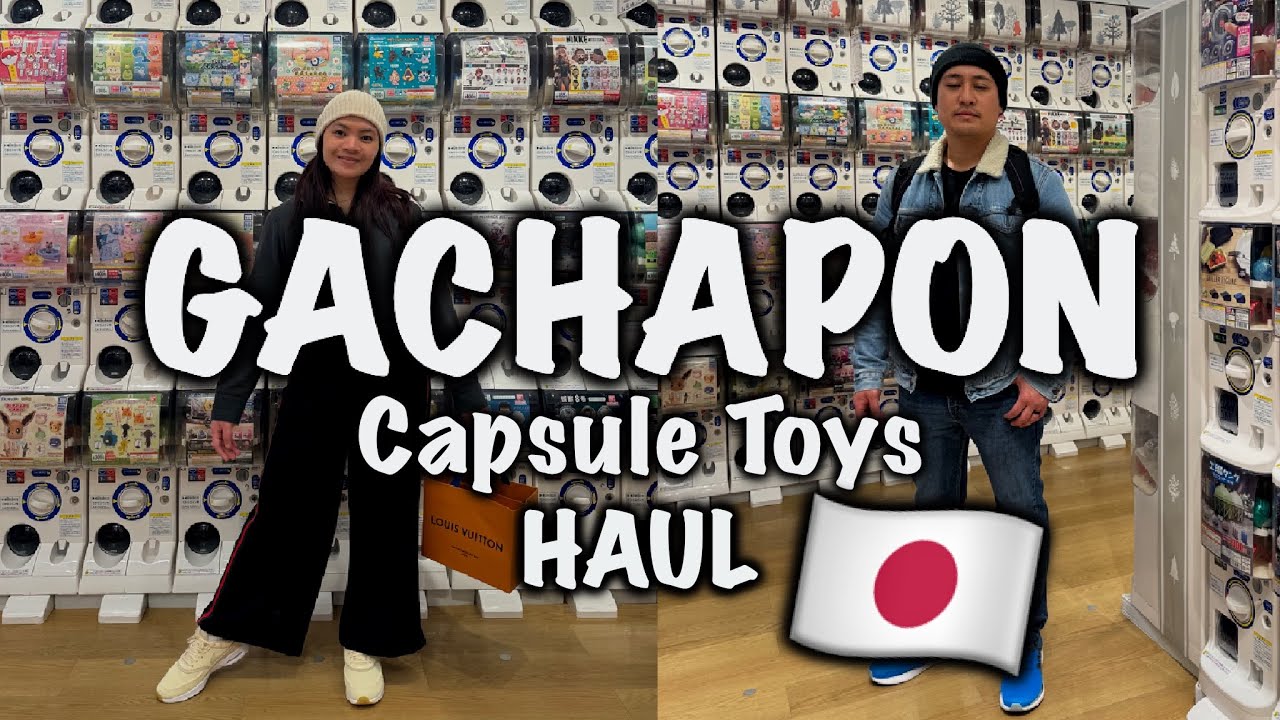 GACHAPON Capsule Toys Haul From Japan - YouTube