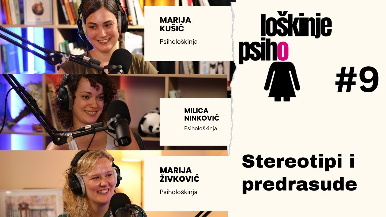 Stereotipi i predrasude | Psihološkinje, #9 - YouTube