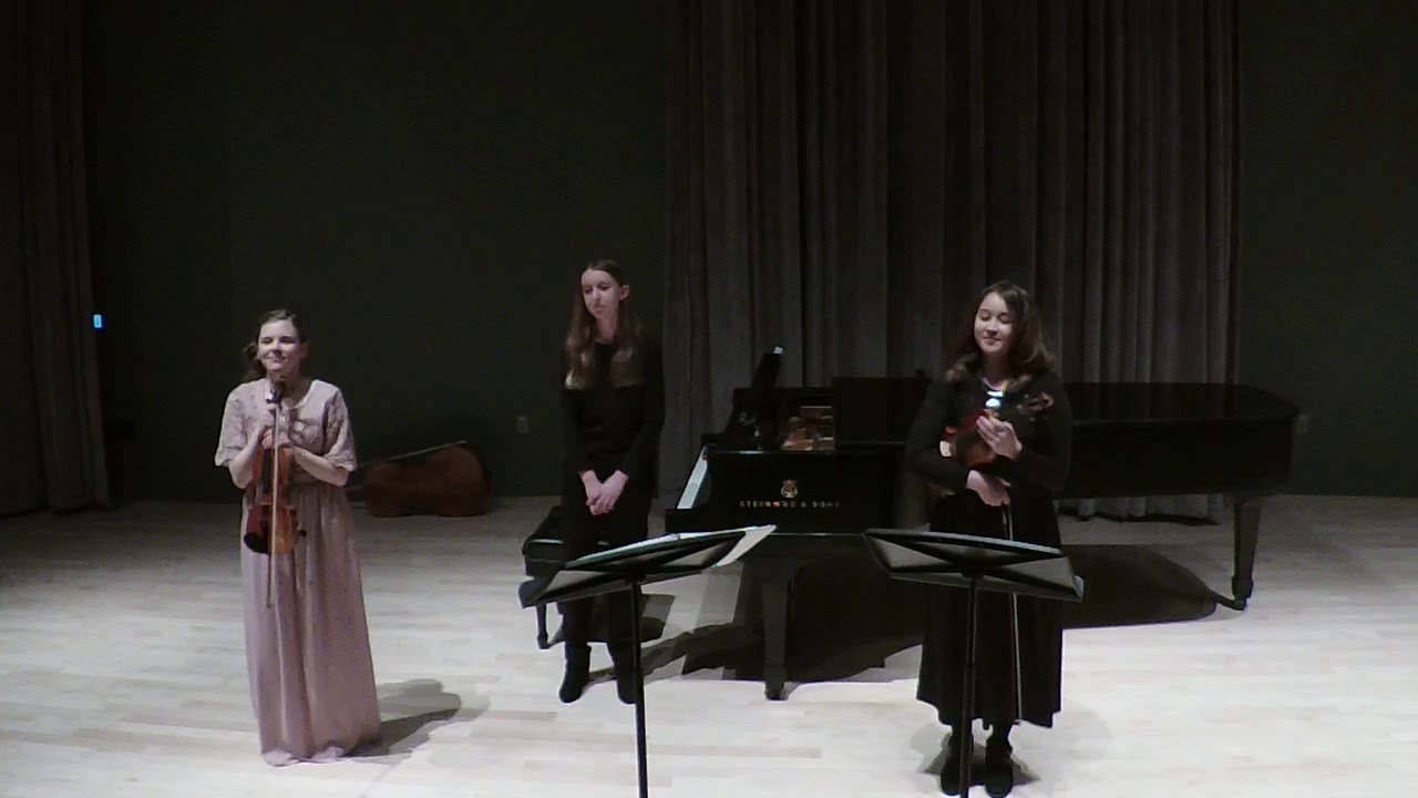 Senior Recital Spring 2019 part 2 - YouTube