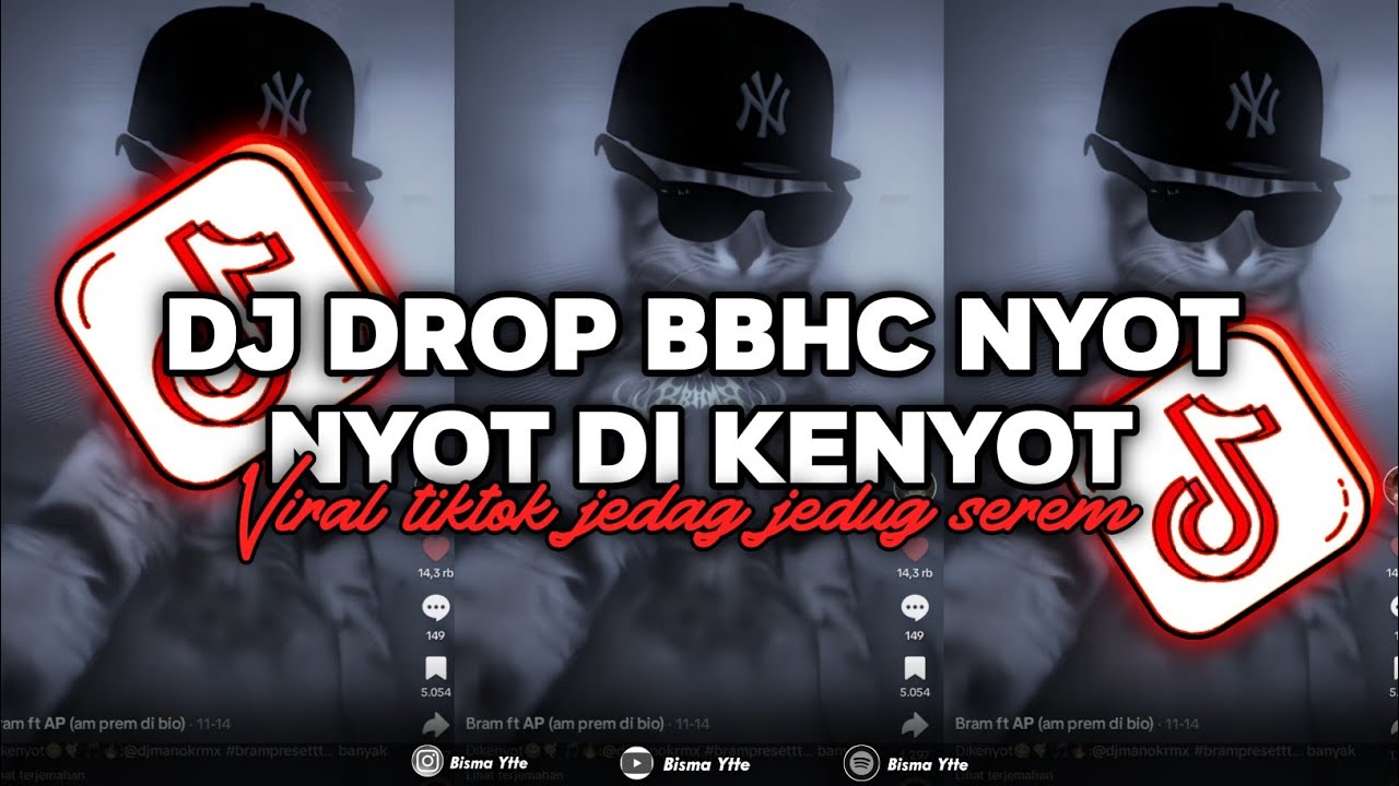 DJ DROP BBHC NYOT NYOT DI KENYOT VIRAL TIKTOK TERBARU FULL BASS - YouTube