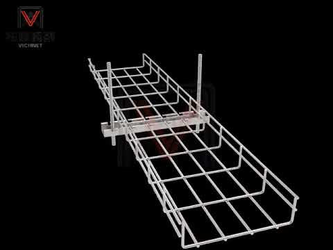 Trapeze Bracket for Electrical Basket Tray - YouTube