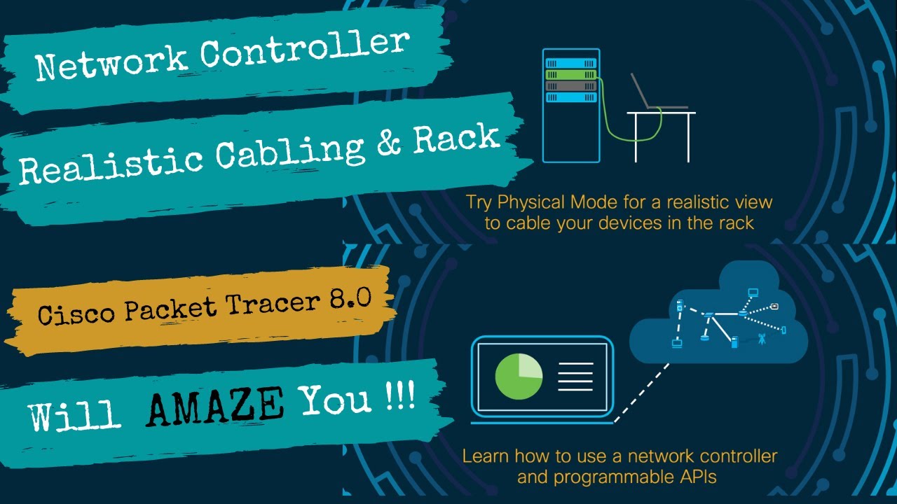 Cisco Packet Tracer 8.0 is Super Cool !! | Network Controller with API ...