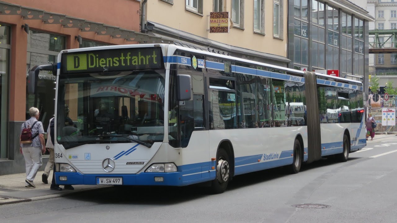 [Sound] Bus MB O 530 G | #0364 | WSW mobil GmbH, Wuppertal - YouTube