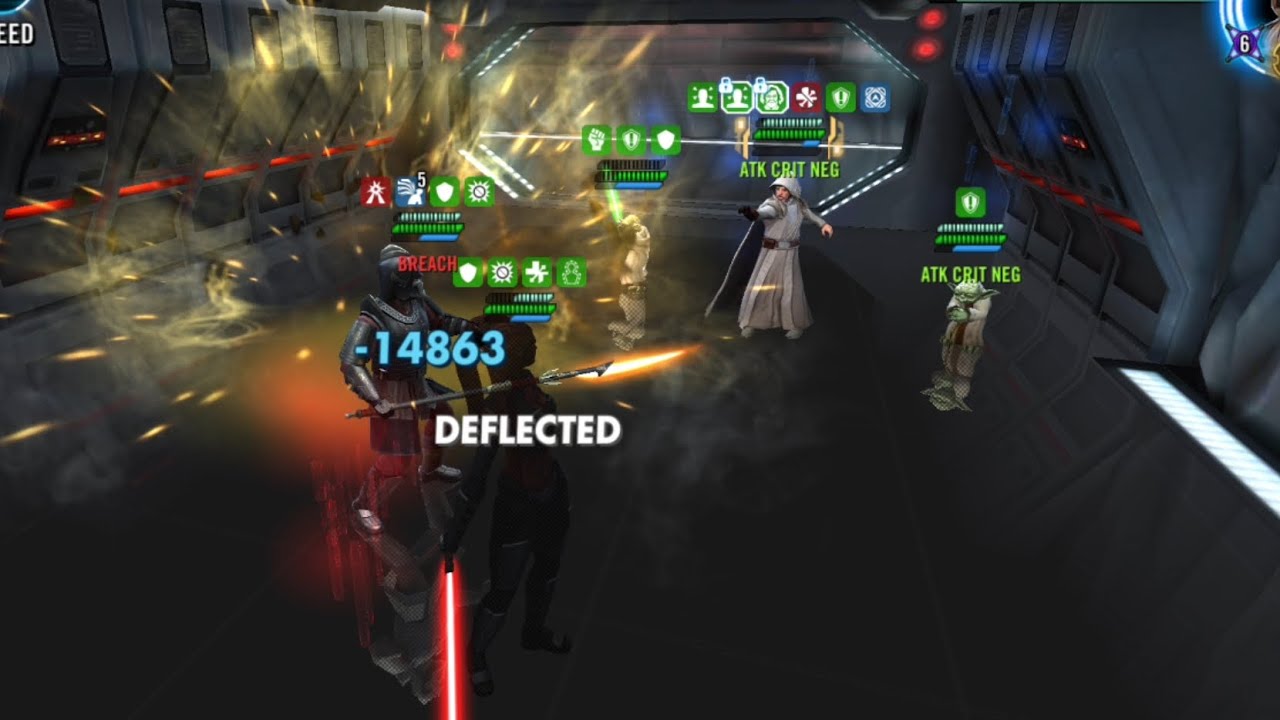 GAC [3v3] : Darth Bane 1-Omi vs JML Jedi Master Luke [SWGoH] [Counter ...