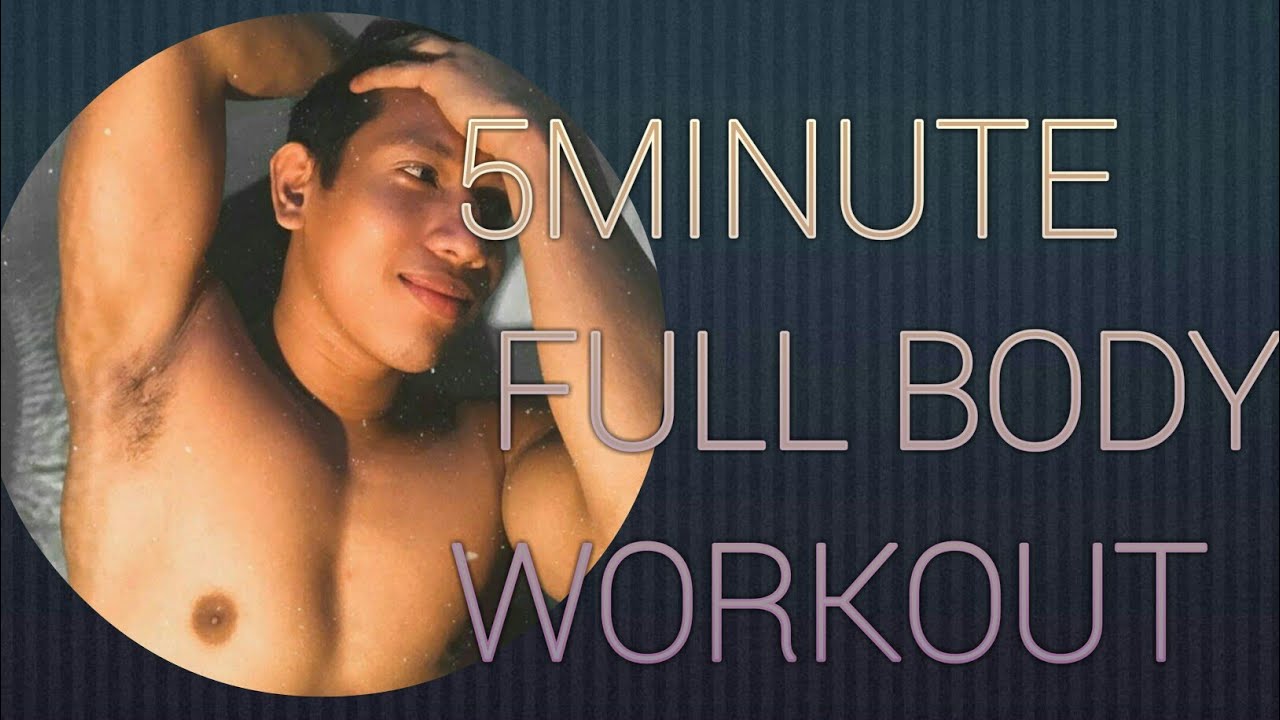 5 MINS FULL BODY WORKOUT AT HOME #41 - YouTube
