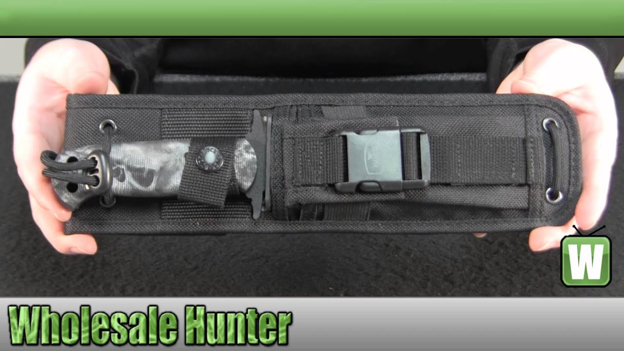 Buck Knives Large Intrepid Black Reaper mfg#625CMS13 - YouTube