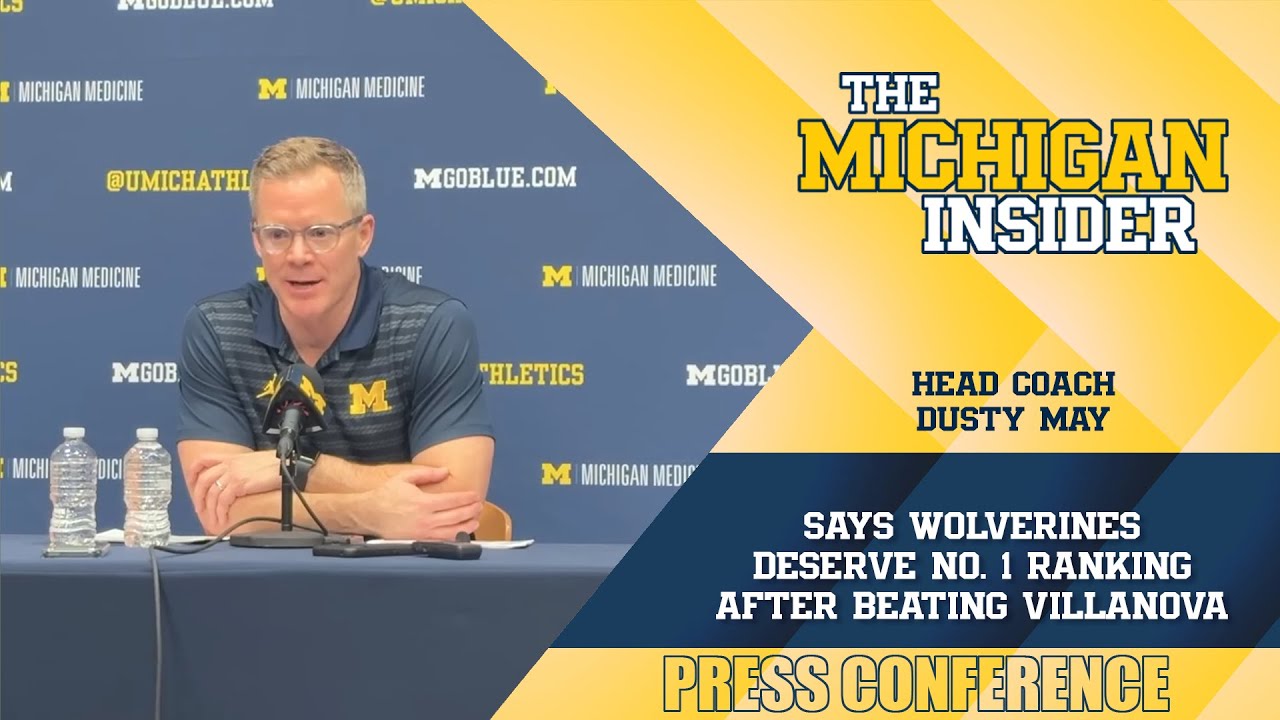Michigan basketball: Dusty May says Wolverines deserve No. 1 ranking ...