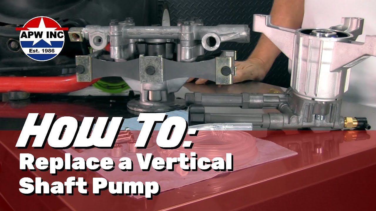 How To: Replace a Vertical Shaft Pump - YouTube