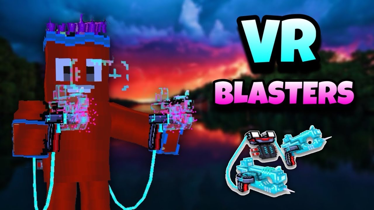 Pixel Gun 3D - VR Blasters | Weapon Review - YouTube