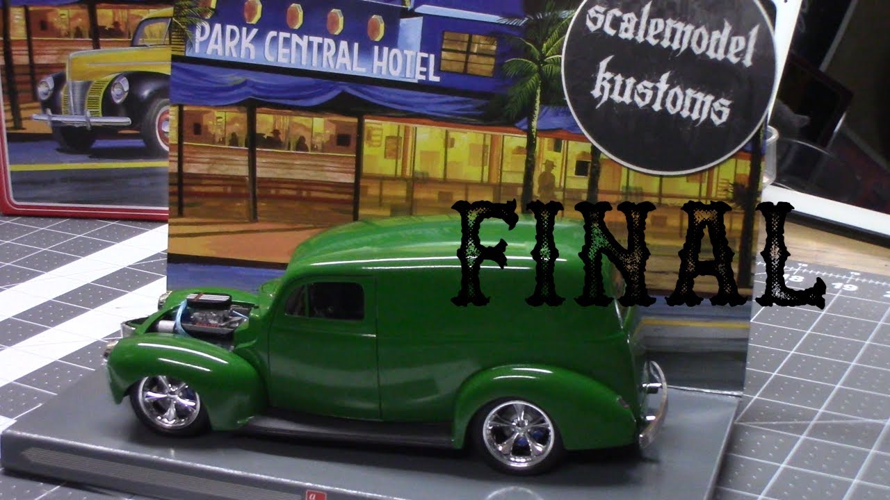 Scale Model Kustoms - USACC 40 Ford Group Build FINAL! - YouTube
