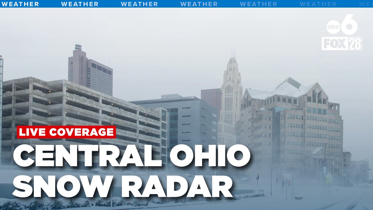 LIVE Weather Radar: Many parts of Ohio under Winter Storm Warning - YouTube