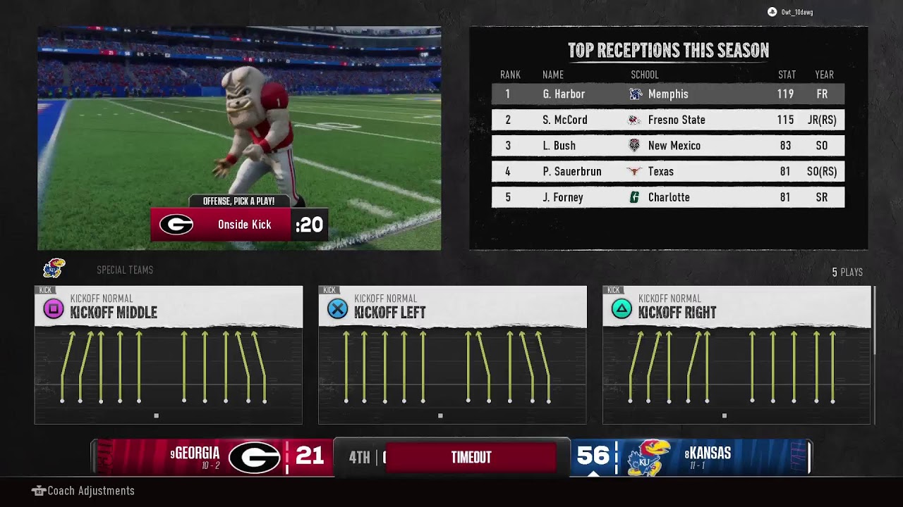 Ncaa 25 j hawks - YouTube