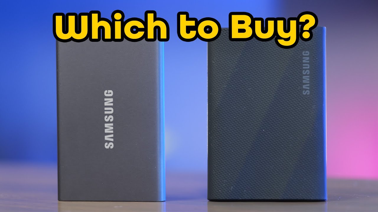 Which to Buy? Samsung T7 vs T9 SSDS Compared - YouTube