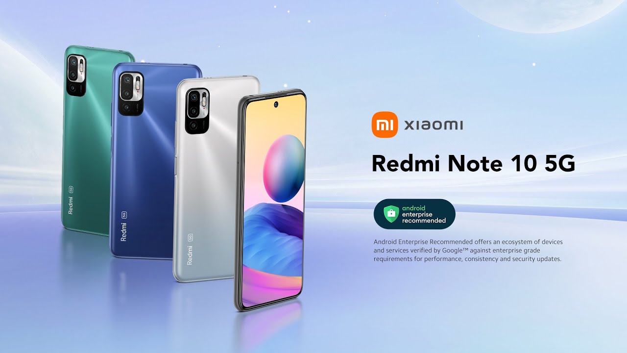 Xiaomi Redmi Note 10 5G .5" FHD+ Dot Display 18W fast charging 48MP ...