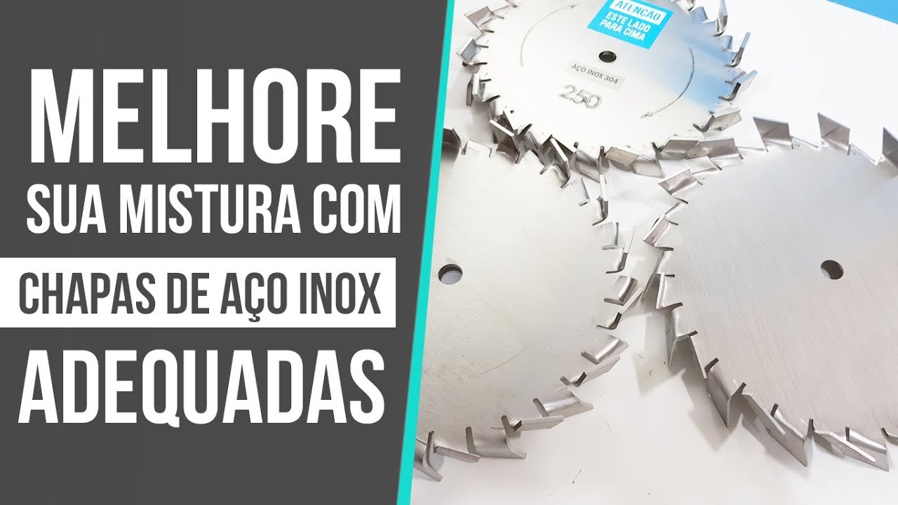 Diferença entre chapas de aço inox com 2mm, 3mm e 4mm - YouTube