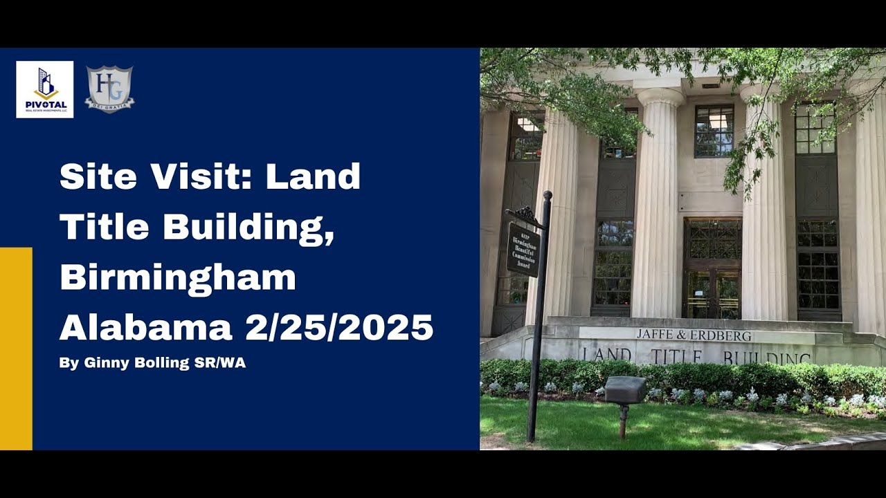 Site Visit Land Title Building Recording - YouTube