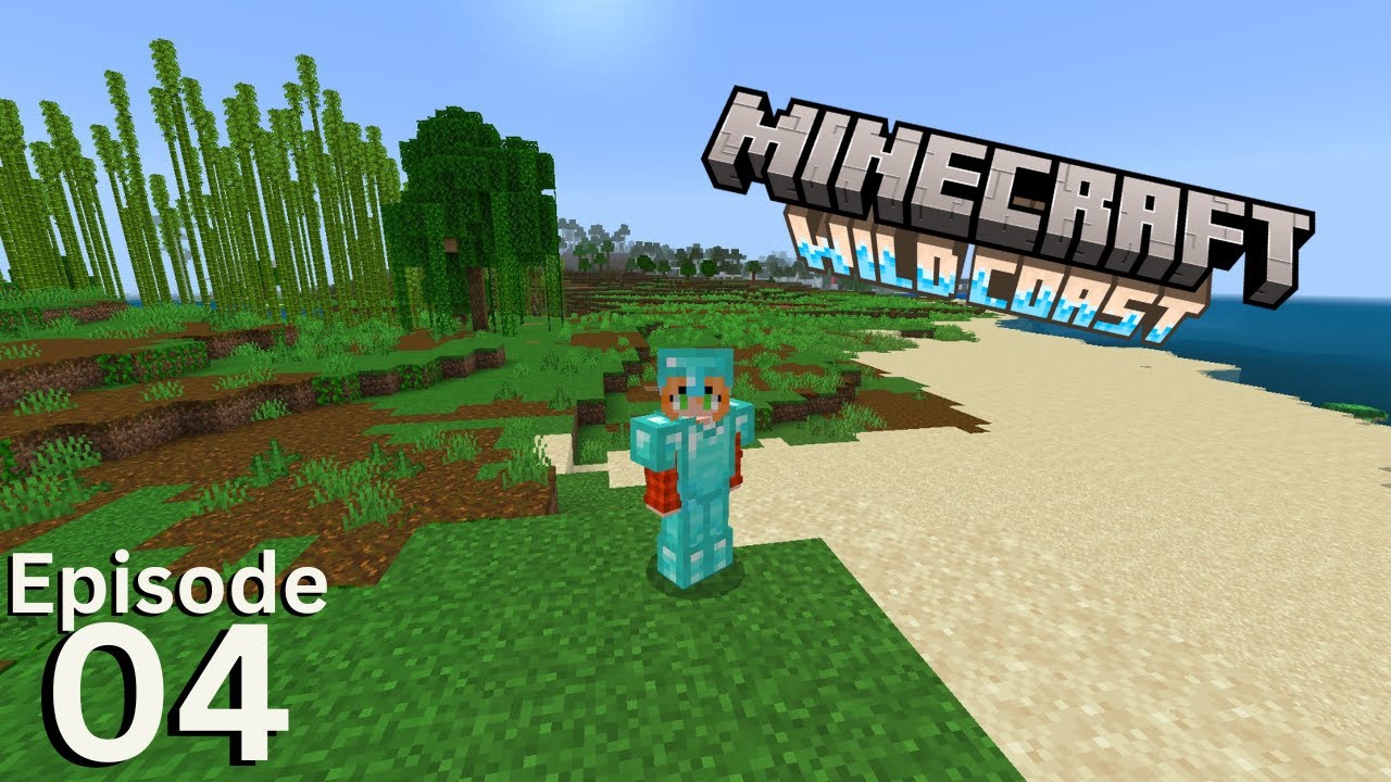Minecraft Bedrock - Wild Coast: Episode 4 - Changing terrain and ...