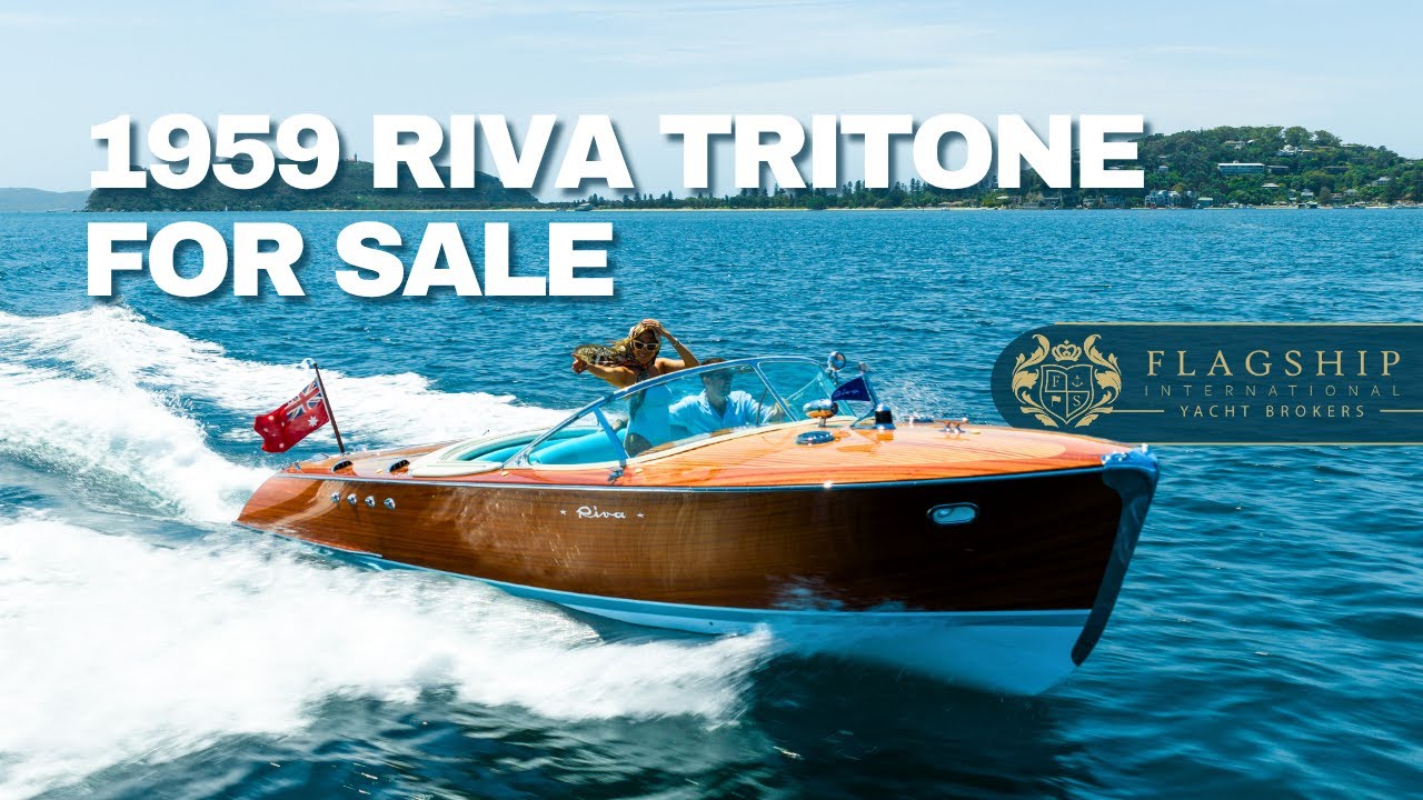 Rare 1959 Riva Tritone – Collector-Grade Restoration of an Italian Icon ...